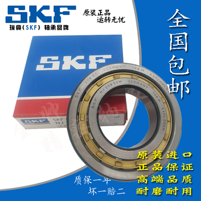 进口SKF轴承NUP203 NUP204 NUP205 NUP206 NUP207 ECM ECP ECJ C3