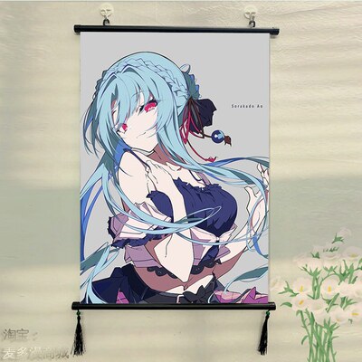 Summer Pockets 夏日口袋 鸣濑白羽 周边海报挂画寝室装饰画