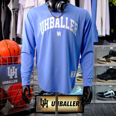 UH美式篮球长袖速干弹力运动长袖