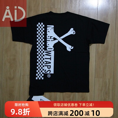 [福建现货] WTAPS x NEIGHBORHOOD联名 RIPPER SS TEE 圆领短袖