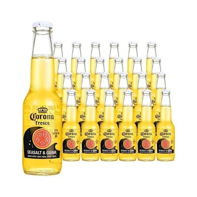 Corona/科罗娜海盐番石榴味果啤啤酒207ml*6瓶聚餐看球看剧清仓rx