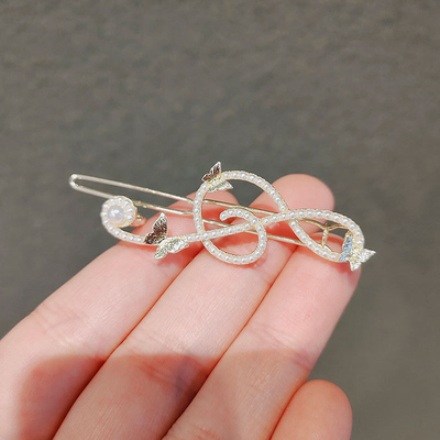 夹子优雅音符少女刘海