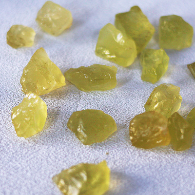 天然黄水晶原石香薰括香石