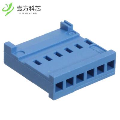 原厂原装281838-6 CONN RCPT HOUSING 6POS IDC .1