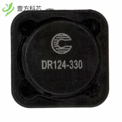 原厂原装DR124-330-R FIXED IND 33UH 2.6A 97 MOH
