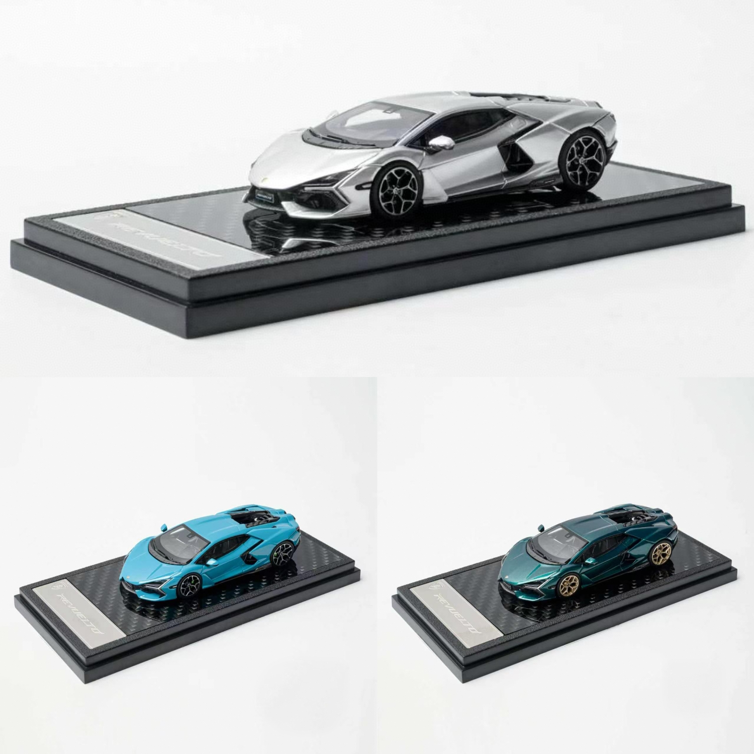 LCD兰博基尼Revuelto超级跑车1/64仿真合金汽车模型收藏摆件