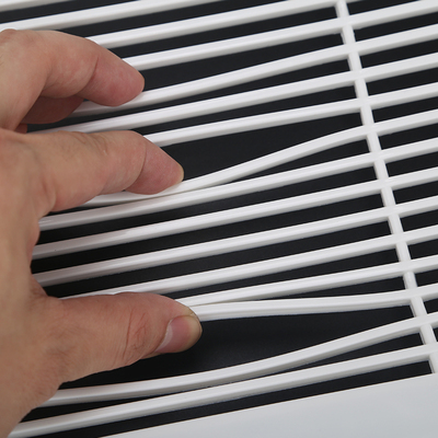 百叶窗塑料白色网罩防老鼠换气扇