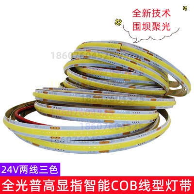 智能两线三色COB全光普高显指