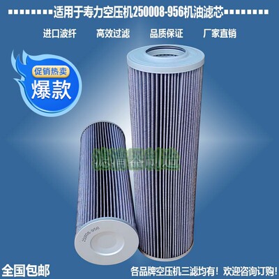 适用于寿力250008-956机油滤清器