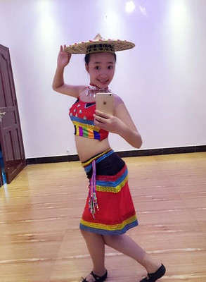 桃李杯儿童舞蹈雨竹林服装