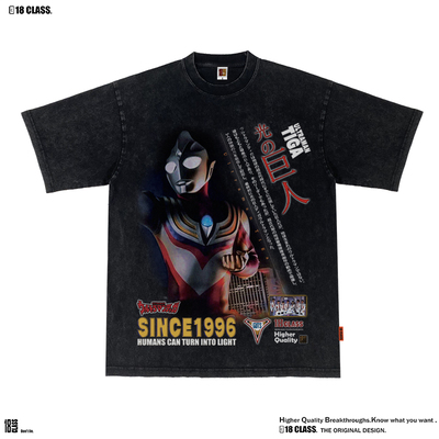 迪迦奥特曼日本漫画短袖T恤