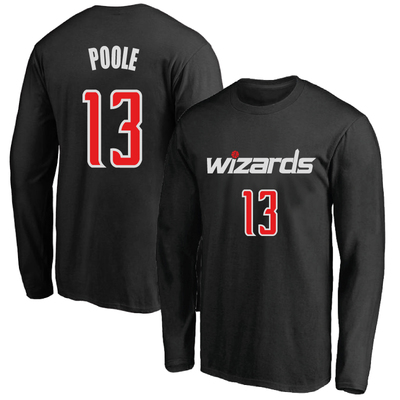 春秋华盛顿奇才13号普尔球衣训练服薄款篮球运动纯棉圆领长袖T恤