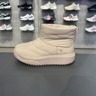 斯凯奇女款雪地靴中帮休闲