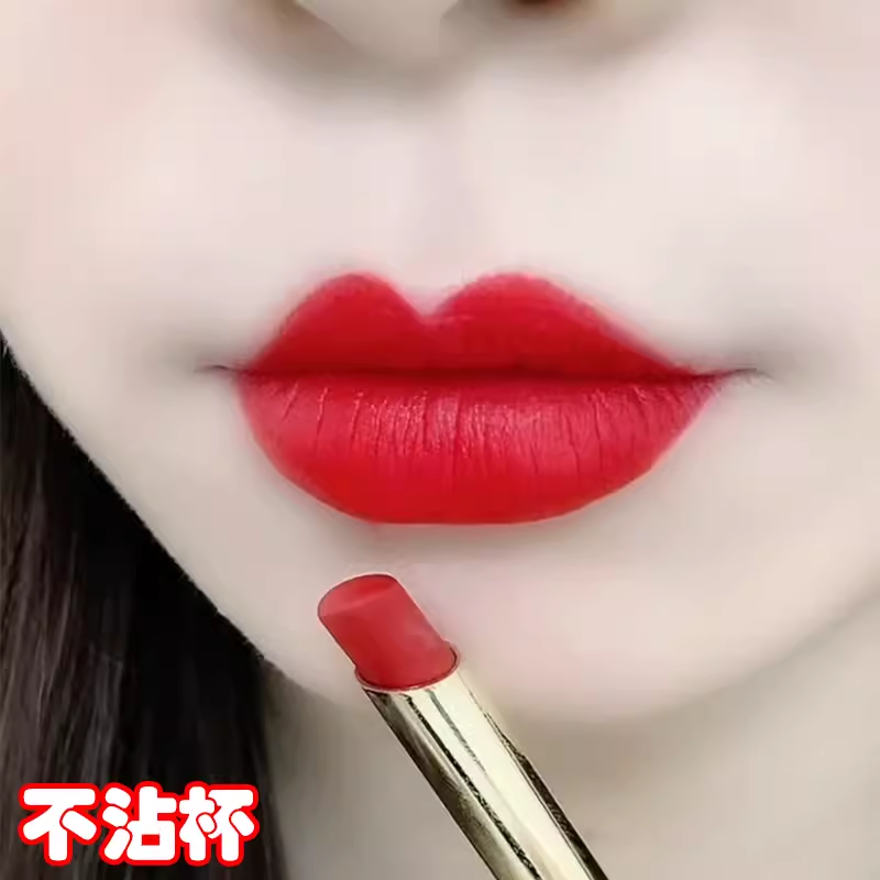 官方正品显白减龄不掉色不沾杯口红持久保湿滋润素颜裸色系唇膏女