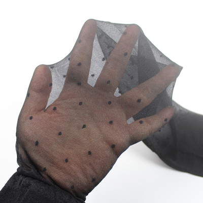 黑色密实点点透肉压力瘦腿袜