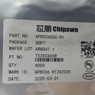 原装现货 AP3128E3036ES6 封装SOT23-6 也原装芯片 集成电路
