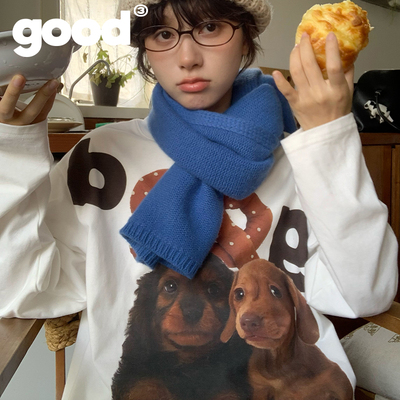 美好商店腊肠狗面包长袖T恤