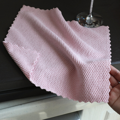 5条吸水抹布家务清洁布厨房洗碗巾餐厅擦玻璃桌子布