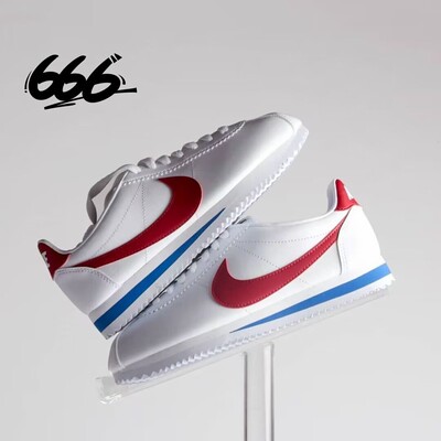 NIKE/耐克 CORTEZ 阿甘男女款经典潮流复古休闲跑步鞋 807471-101