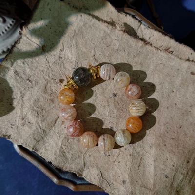 谷神幽灵水晶手链丰盛富饶