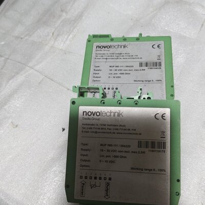 德国NOVOTECHNIK信号转换器 MUP 080-111--议价商品