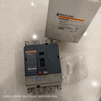 MERLIN GERIN梅兰日兰塑壳断路器29635  NS100N 3P 12.5/16停产备