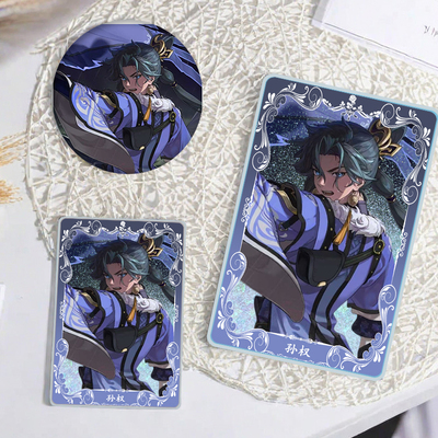 王者荣耀孙权流沙麻将立牌徽章