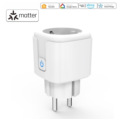 matter欧法规插座wifi插座物联APP通用型Alexa语音通用