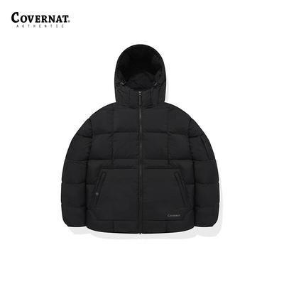 Covernat冬新品RDS连帽羽绒服叠穿外套男商场同款2024秋冬新品