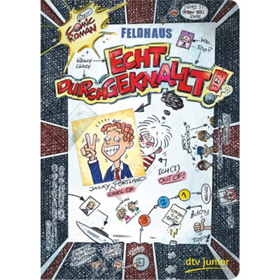 预订【德语】Echt durchgeknallt![9783423716185]