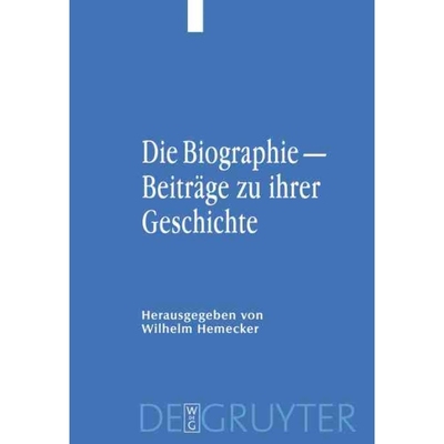 按需印刷DEG Die Biographie ?C Beitr?ge zu ihrer Geschichte[9783110219364]