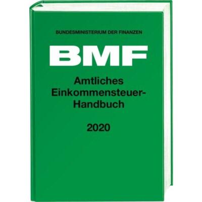 预订不退不换德语 Amtliches Einkommensteuer-Handbuch 2020: