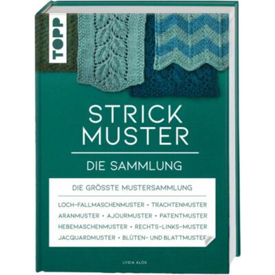预订不退不换德语 Strickmuster. Die Sammlung.:Die grösste Mustersammlung. Loch-Fallmaschenm
