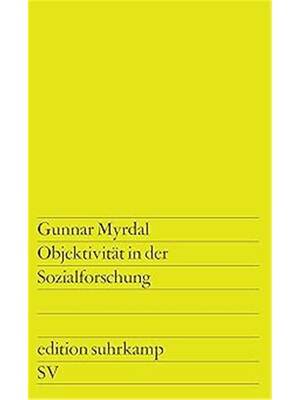 预订不退不换德语Objectivity in Social Research