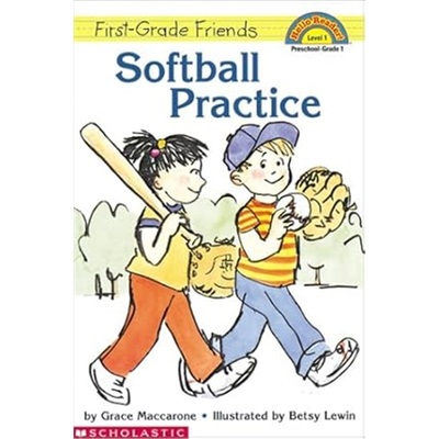 现货Softball Practice (Scholastic Reader, Level 1)[9780439201391]
