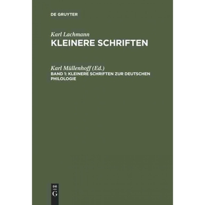 按需印刷DEG Kleinere Schriften zur deutschen Philologie[9783110025590]