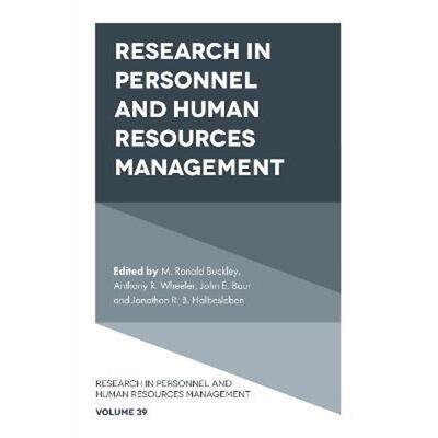 预订不退不换Research in Personnel and Human Resources Management