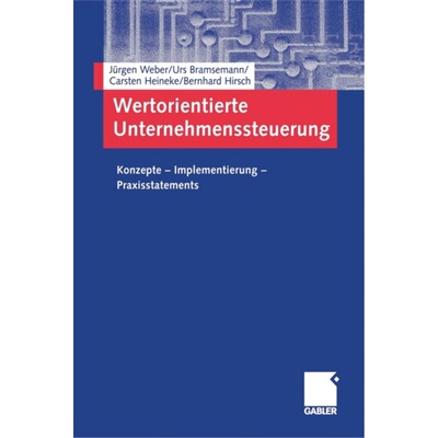 预订不退不换德语 Wertorientierte Unternehmenssteuerung:Kon