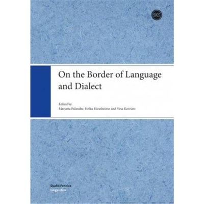 按需印刷On the Border of Language and Dialect[9789522229168]