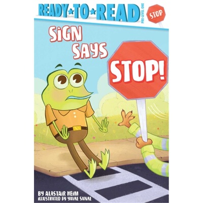 预订不退不换Sign Says Stop![9781534493834]