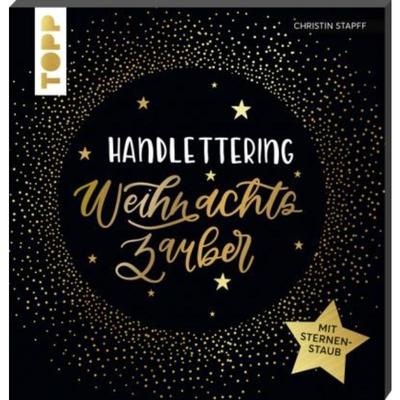 预订【德语】 Handlettering Weihnachtszauber:Mit edding Gelroller und Sternenstaub
