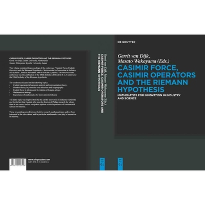 按需印刷DGYT Casimir Force, Casimir Operators and the Riemann Hypothesis[9783110226126]