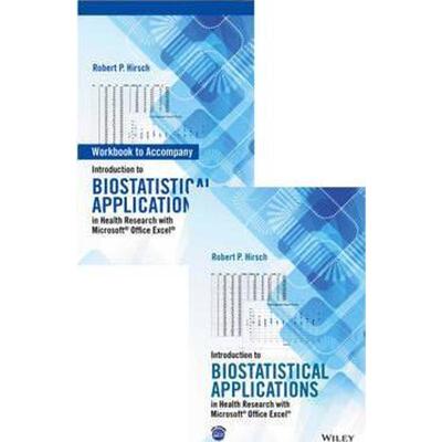 预订不退不换Introduction to Biostatistical Applications in Health Research with Microsoft Office Excel Set