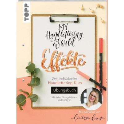 预订【德语】 My Handlettering World: Effekte - Übungsbuch:Dein individueller Handlettering-Kurs.