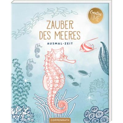 预订【德语】 Zauber des Meeres:Ausmal-Zeit (Creative Time)