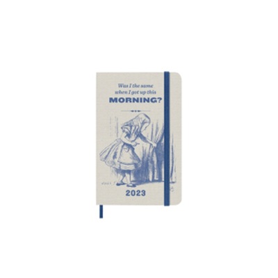 预订【德语】 Moleskine 12 Monate Wochen Notizkalender - Alice Im Wunderland 2023, P[8056598852974]