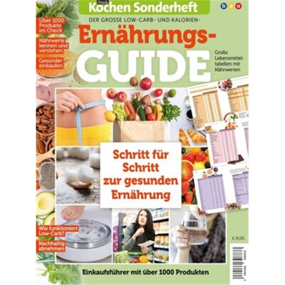预订不退不换德语 Simply Kochen Sonderheft: Der große Low-Carb- und Kalorien-Ernährungs-[4260466396833]