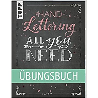 预订不退不换德语 Handlettering All you need. Das ?bungsbuch:Die sch?nsten Alphabete und Schmuck