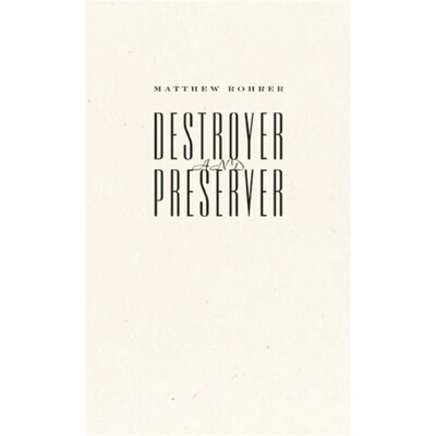 预订Destroyer and Preserver[9781933517506]