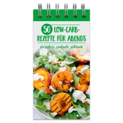 预订【德语】 50 Low-Carb-Rezepte für Abends:Stressfrei, einfach, schlank mit dem handl
